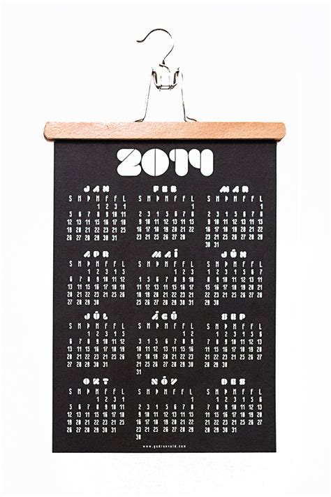Cutout Calendar On Behance
