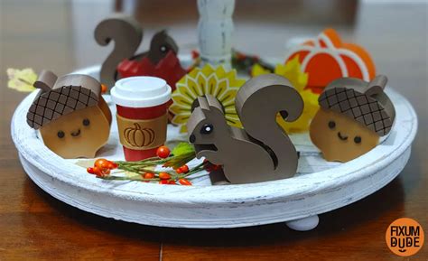 Simple Fall Table Decorations By Fixumdude Makerworld Download Free 3d Models