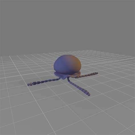 3d File Spongebob Squarepants Jelly Fish Articulated Flexible Flex・3d