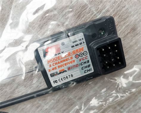 Yahooオークション Flysky 24ghz 3ch Fs Gr3e 受信機
