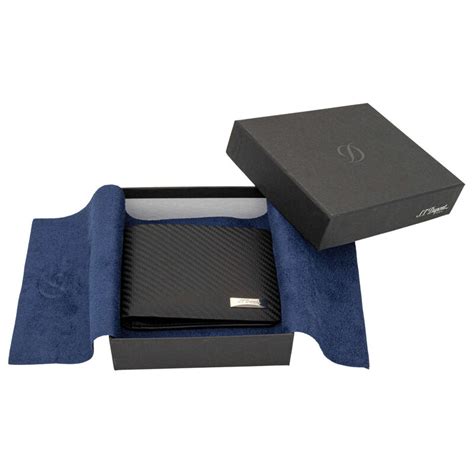 St Dupont Defi Black Wallet 170001 3597390198778 Handbags Defi