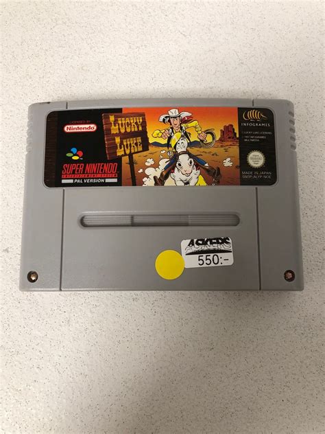 Se Produkter Som Liknar Lucky Luke Snes Super Nin På Tradera 694961073