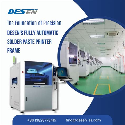Solderpasteprinter Pcbassembly Mes Solderpasteprinter Dispensor