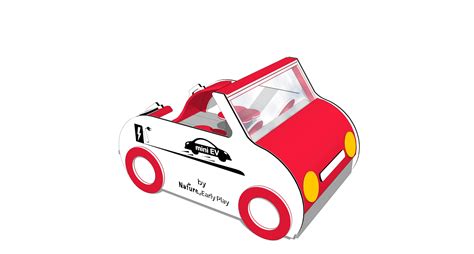 Mini Ev Car Preschool Playset Playground Expedition