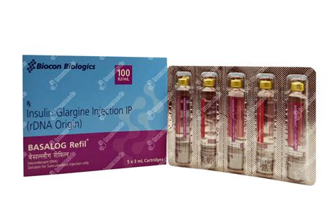 Basalog Refil 100 Iu Cartridge 5 3 Ml Order Basalog Refil 100 Iu