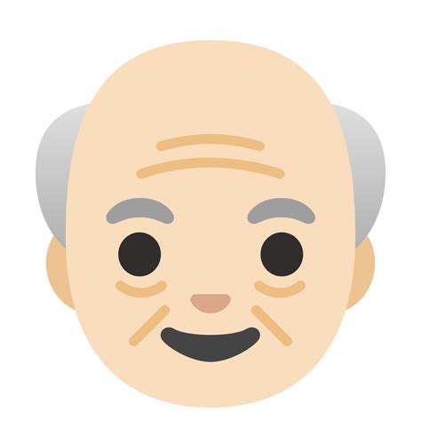 👴🏻 Old Man Light Skin Tone Emoji