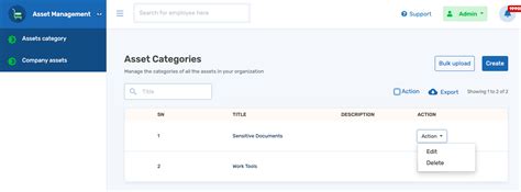 How To Set Up Asset Categories