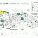 Sac State Campus Map Printable Map