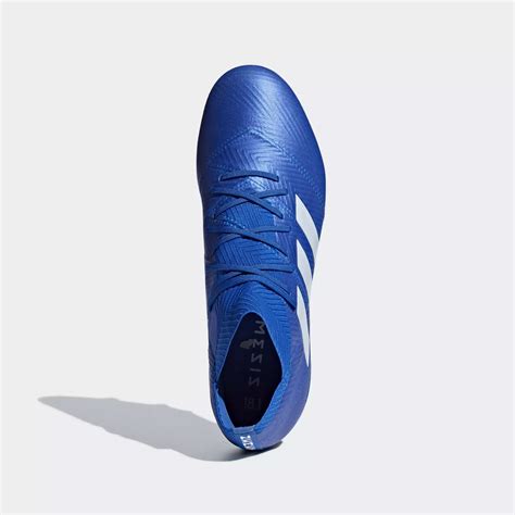 Adidas Nemeziz 181 Fg Team Mode Football Blue Ftwr White