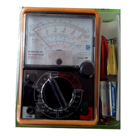 Analog Multimeter At ₹ 500piece Tapkir Galli Pune Id 1893081730
