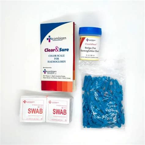 Manual Haemoglobin Colour Scale At ₹ 450 Pack In New Delhi Id 2852120011348