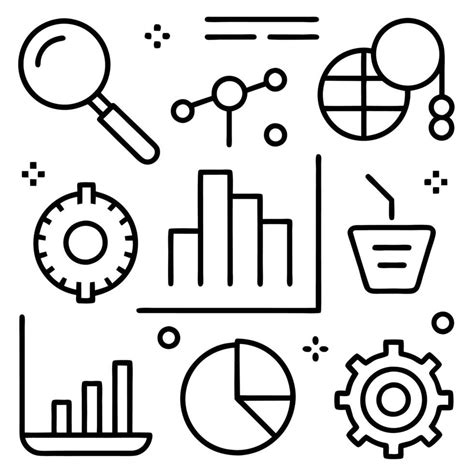 Statistical Data Representation Icons 59299243 Vector Art At Vecteezy