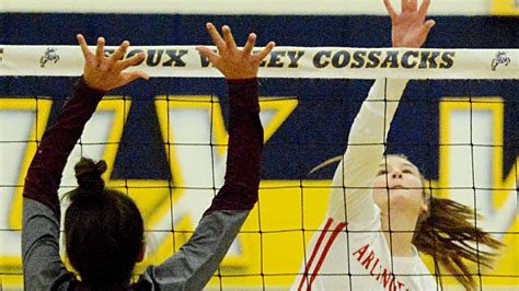 All State Volleyball Arlington Senior Hadley Carlson Named To Class B First Team