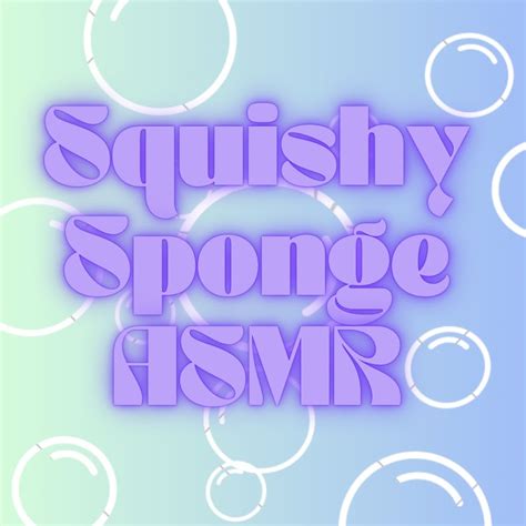 Squishy Sponge Asmr Youtube