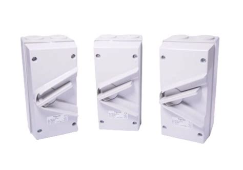 Schneider Wht35 35a Ip66 Weatherproof Isolator Switch Isolator Kl