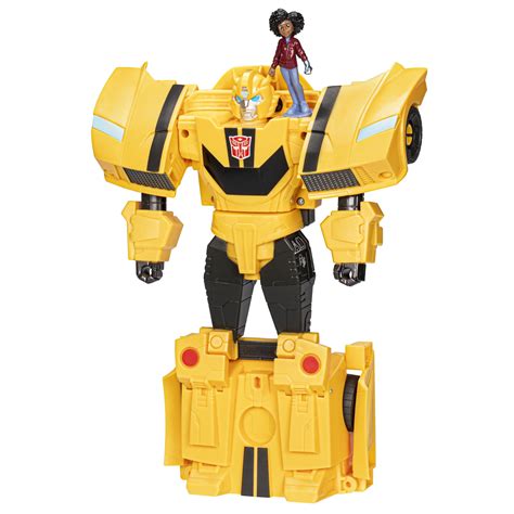 Transformers Earthspark Bumblebee And Mo Malto Robot Action Figure Toy