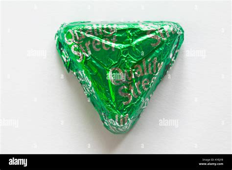 Quality Street Chocolate By Nestle Triangle Chocolate Green Quality