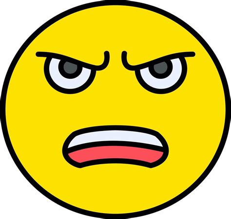 Angry Vector Icon 20348117 Vector Art At Vecteezy