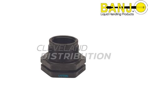 3 Poly Bulkhead Fitting Fkm Cleveland Distribution