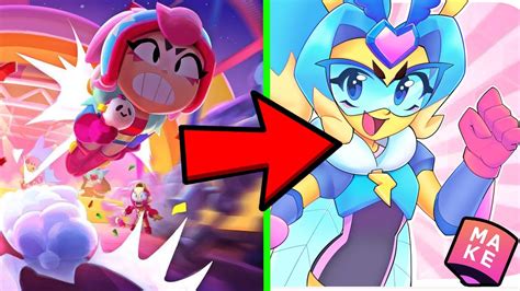 Janet Superhero Skin Concepts Brawl Stars Superhero Contest Youtube