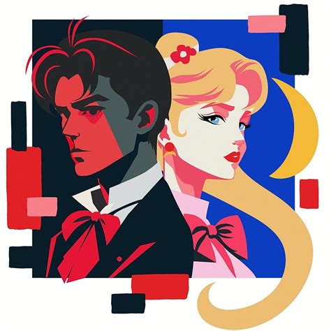 Last One Delayed Valentines Day Art Usagi And Mamoru 💘🌙 Follow Me L