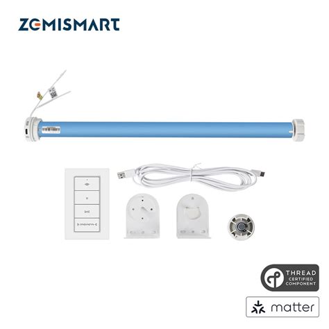 Zemismart Matter Over Thread Roller Shade Motor