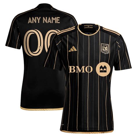Lafc Adidas 2024 Primary Custom Jersey Black