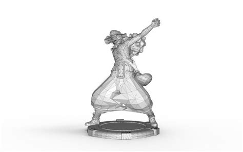 Usopp Action Pose 3d Model 3d Printable Cgtrader