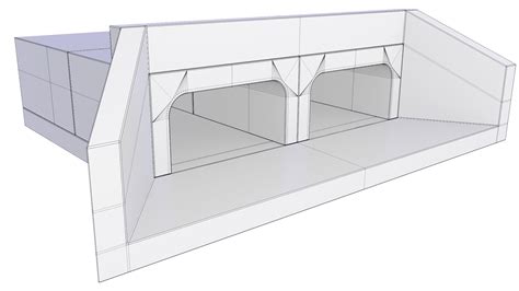 3d Box Culvert Under Road 46 Turbosquid 1980001