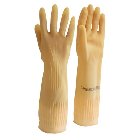 Luva De Látex Cano Longo Ranhurada Longatex Danny Ca9567 De Paula Epis