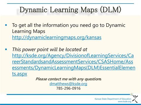 Ppt Dynamic Learning Maps Dlm 2014 2015 Powerpoint Presentation
