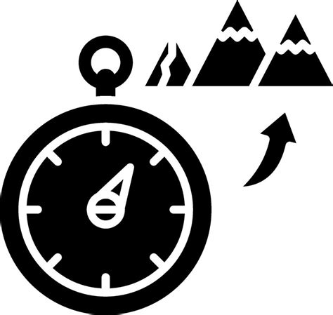 Pathway Glyph Icon 53896972 Vector Art At Vecteezy