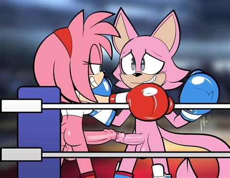 Rule 34 2024 Absurd Res Amy Rose Anthro Anthro On Anthro Balls Blurred Background Blush Boxing