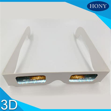 Paper Snow Diffraction Glasses For Christmas Used Hony3ds