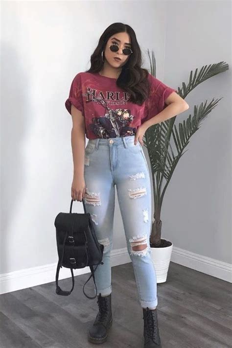 48 Cool Back To School Outfits Ideas For The Flawless Look Women Jeans Ideas Of Women Jeans