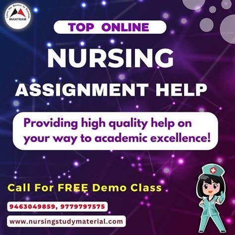 Nursing Assignment Download Free Nursing Study Material