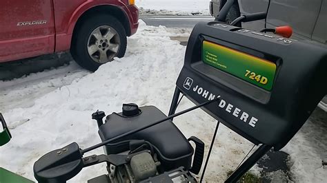 John deere 724d drive issue and solution - YouTube