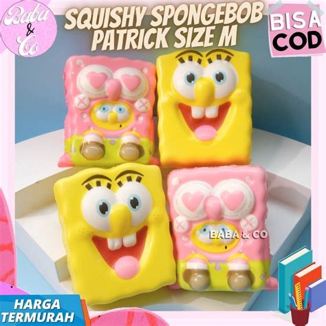 Jual Mainan Squishy Spongebob Patrick Size M 12cm Boneka Squishy