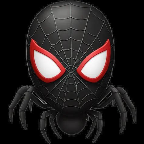 Spider Man Black Emoji Ai Emoji Generator