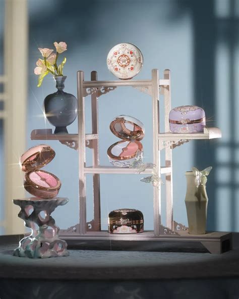 Flower Knows Butterfly Cloud Collar Rouge Box Highlighting And Blush Duo