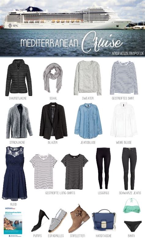 Mediterranean Cruise Wardrobe Essentials