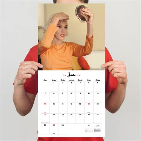 2026 Marilyn Monroe Square Wall Calendar
