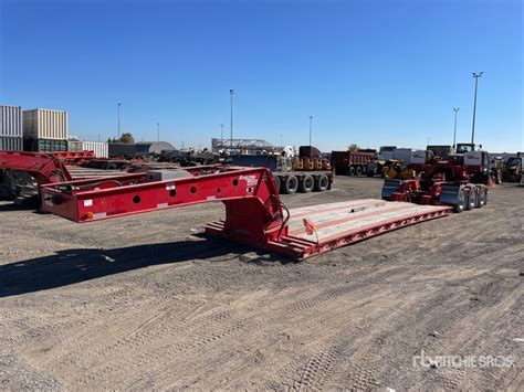 2019 Scheltema 55 Ton Ta Double Drop Removable Gooseneck Lowboy
