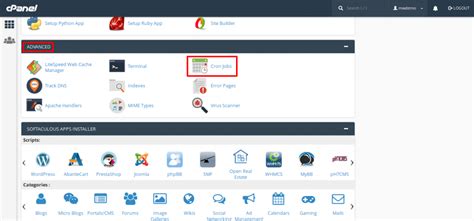 Cron Jobs CPanel