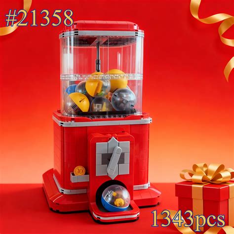 Máquina Expendedora Creativa 21358 Juegos De Bloques De Construcción
