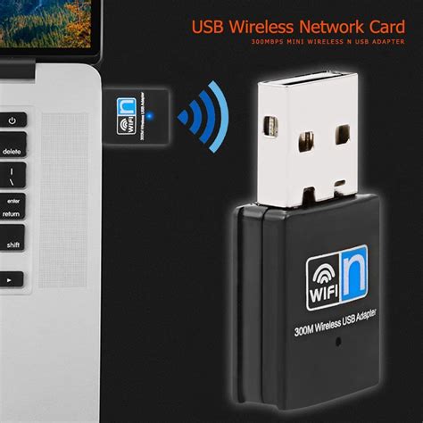 Au Usb 2 0 Wifi Adapter 300mbps 2 4ghz 802 11 N G B Usb Wireless Network Cards Ebay