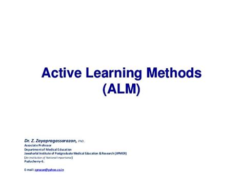 Active Learning Methods In Higher Education [compatibility Mode]