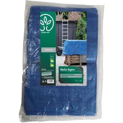 Bâche Bleu 4x3m Gamm Vert