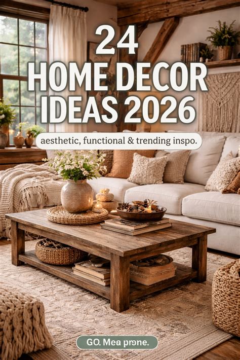 24 Home Decor Ideas To Refresh 2026 Living Around The World