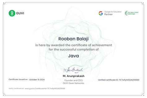 Rooban Balaji On Linkedin Java Programming Softwaredevelopment Continuouslearning Techskills